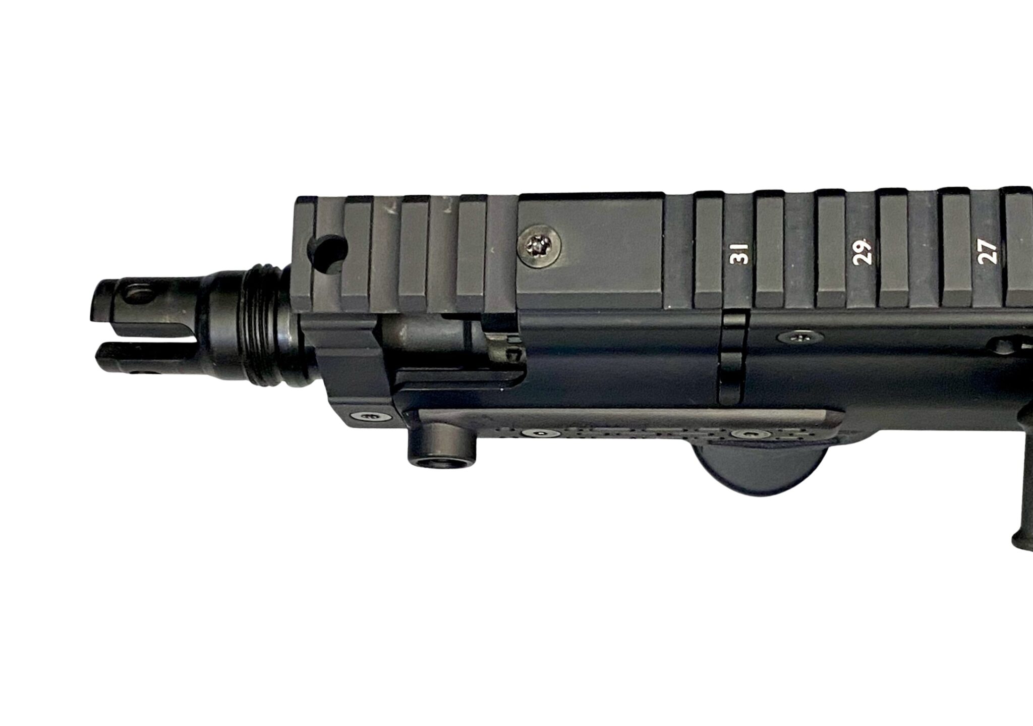 15P QD Receiver Side Grip Panel – Aluminum – Black - Rego Systems